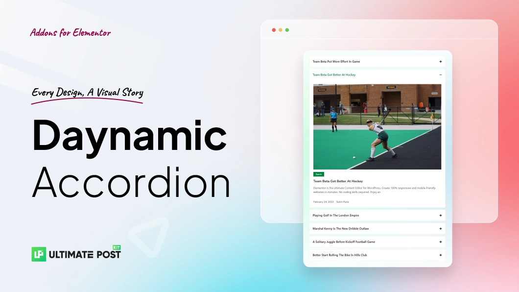 Dynamic Accordion - Post Kit